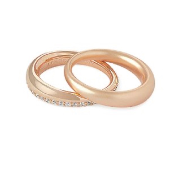 Kendra Scott | Jewelry | New Kendra Scott Colette Ring Set Rose Gold ...
